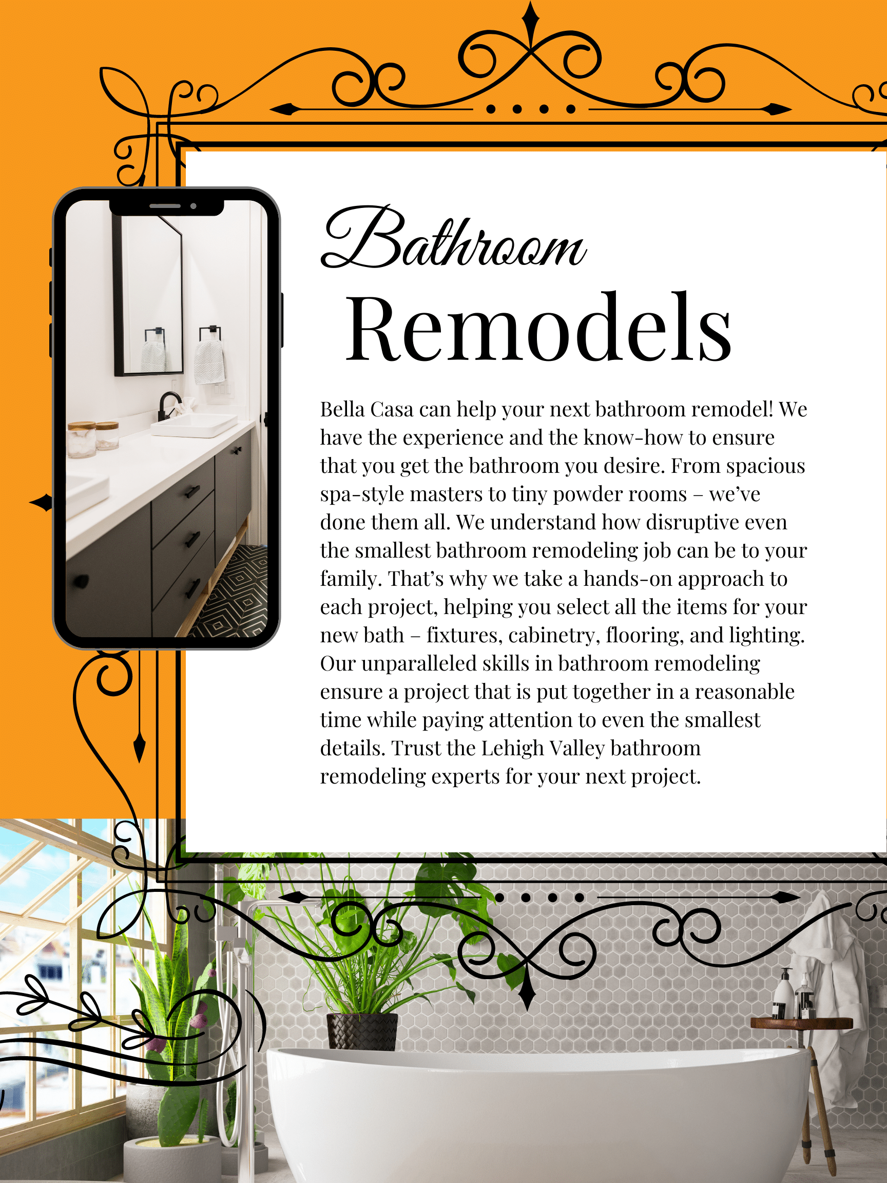 Bathroom Remodels - Bella Casa Kitchen & Bath